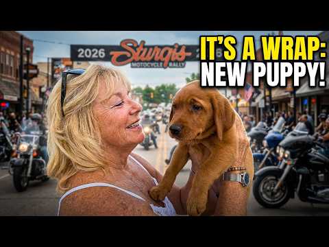 Our Sturgis 2026 Adventure Ends! Puppy Reveal & Rally Recap