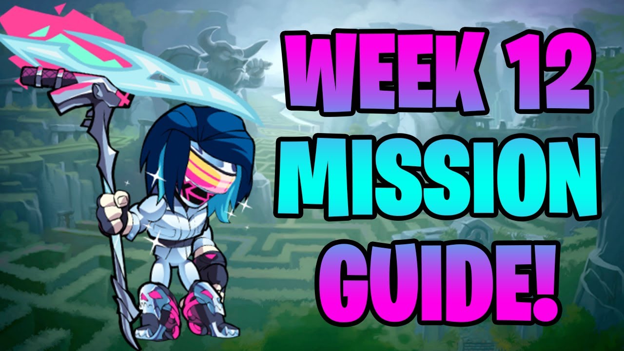 Week 12 Full Mission Guide! - Brawlhalla Season 2 Battle Pass - YouTube