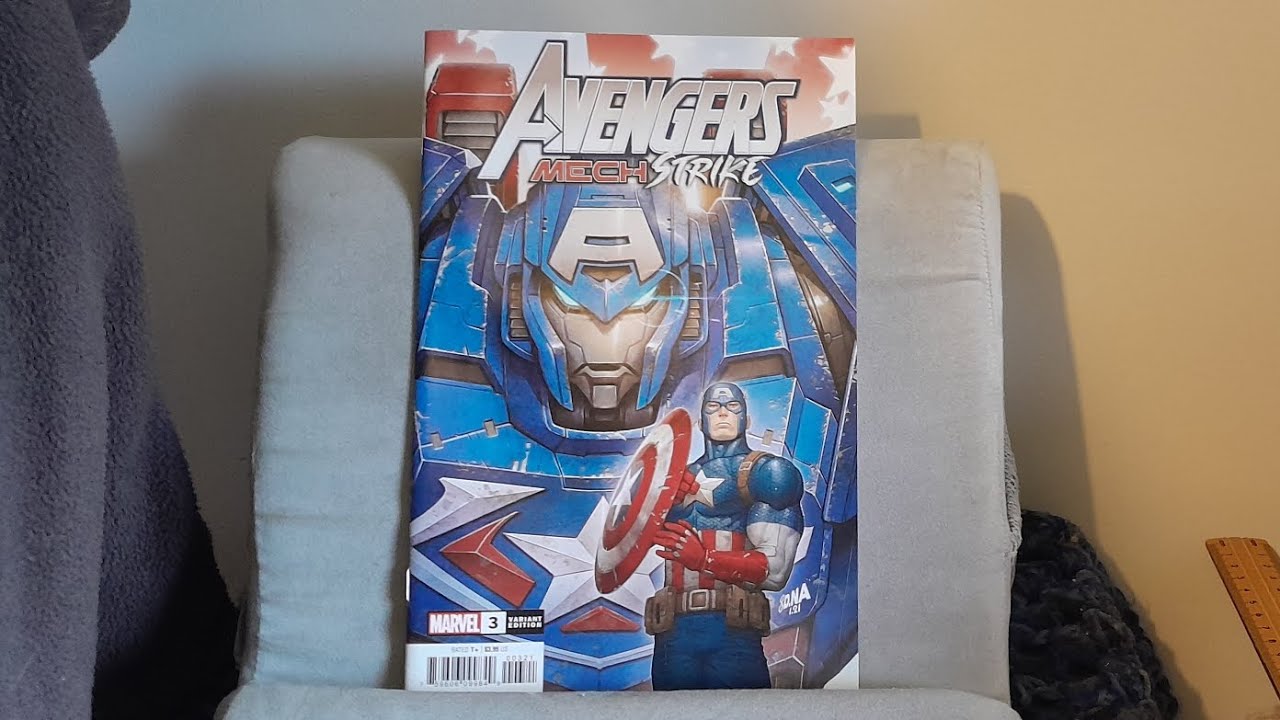 Marvel Comic Review: Avengers Mech Strike #3 - YouTube