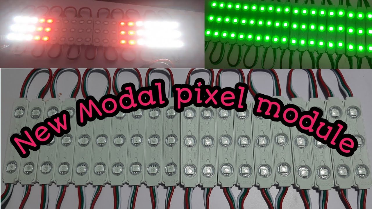New modal pixel module - YouTube