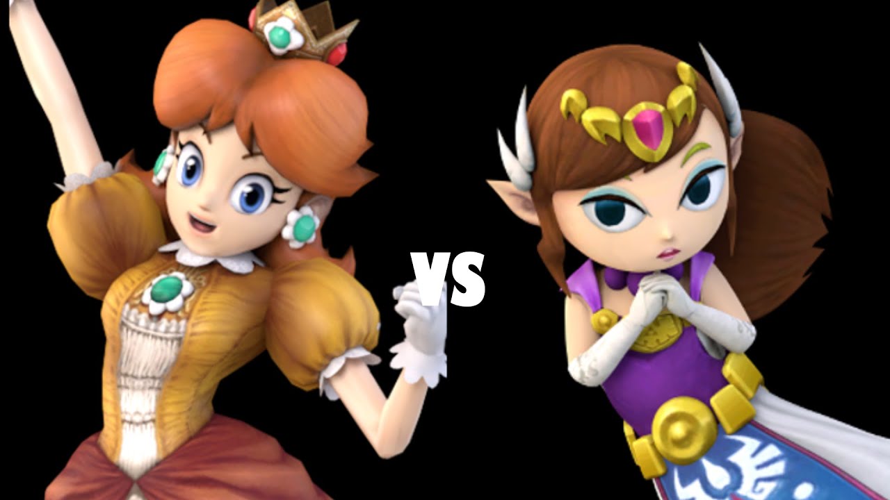 Daisy Vs Toon Zelda - YouTube