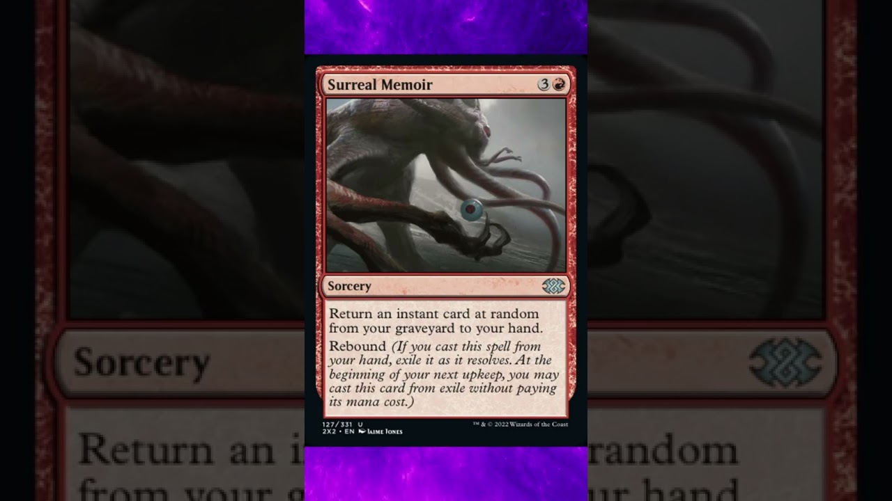 What is Surreal Memoir? Double Masters set (Card 127) - YouTube