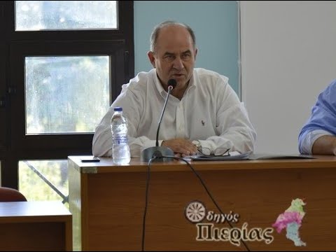 Ομιλία του Δημάρχου Βαγγέλη Γερολιόλιου - YouTube