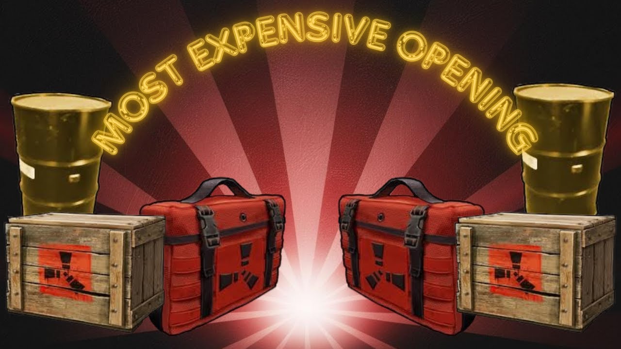 My Most Expensive Open! | Rust Unboxing | Give Away - YouTube