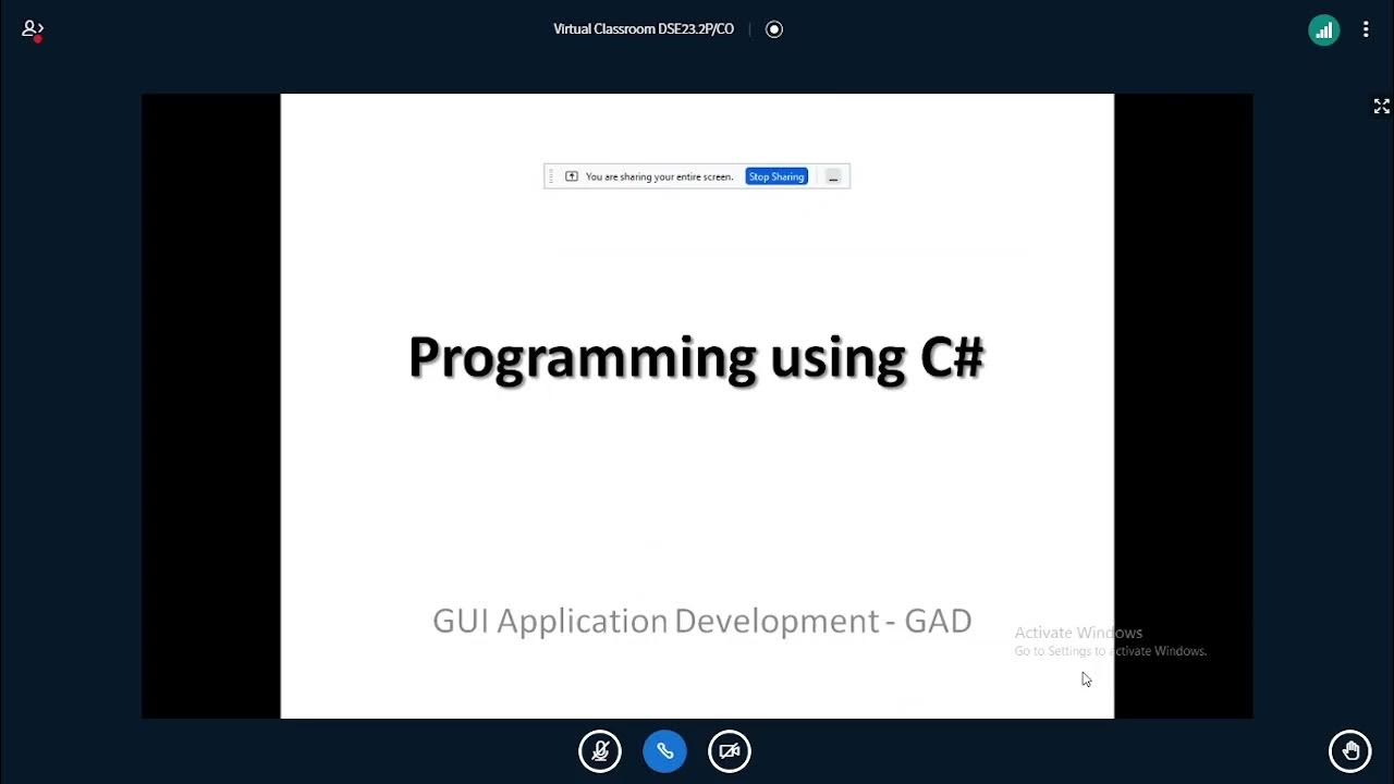2024 07 14 GUI Application Development -1 - YouTube