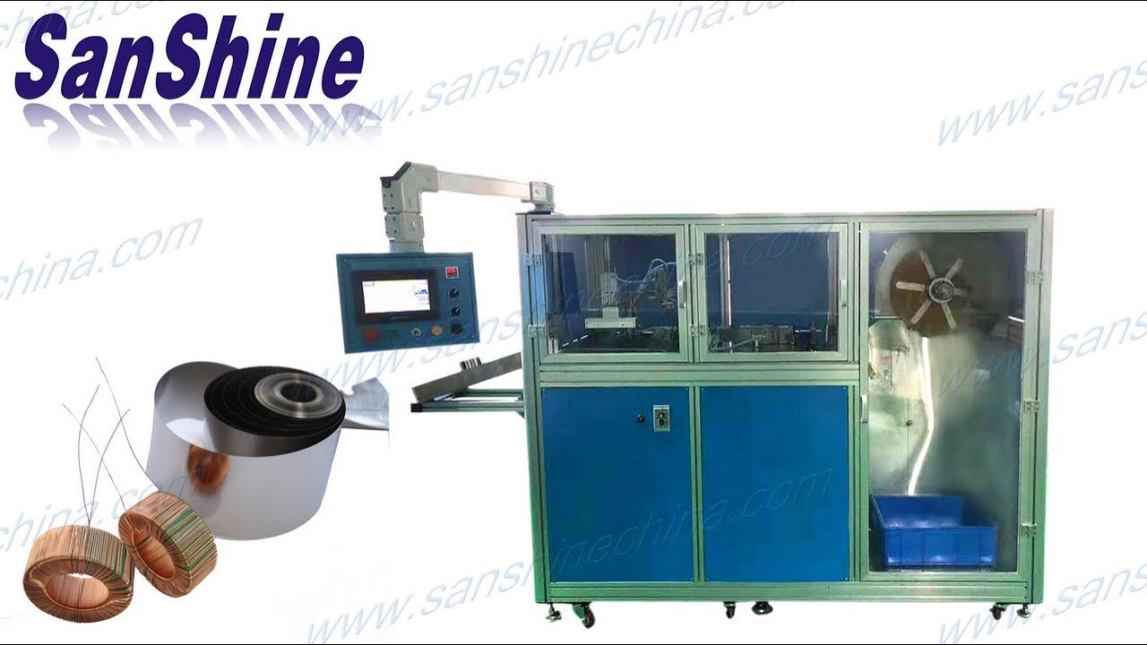 Big size range amorphous ribbon toroidal core fully automatic welding ...