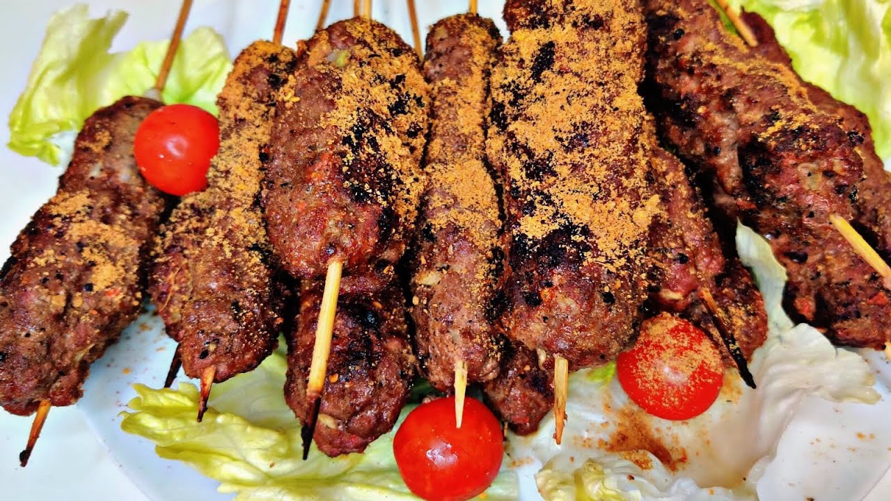 How To Make Beef Suya Kebab Very Simple And Easy Kebabs Skewers | Onyi ...