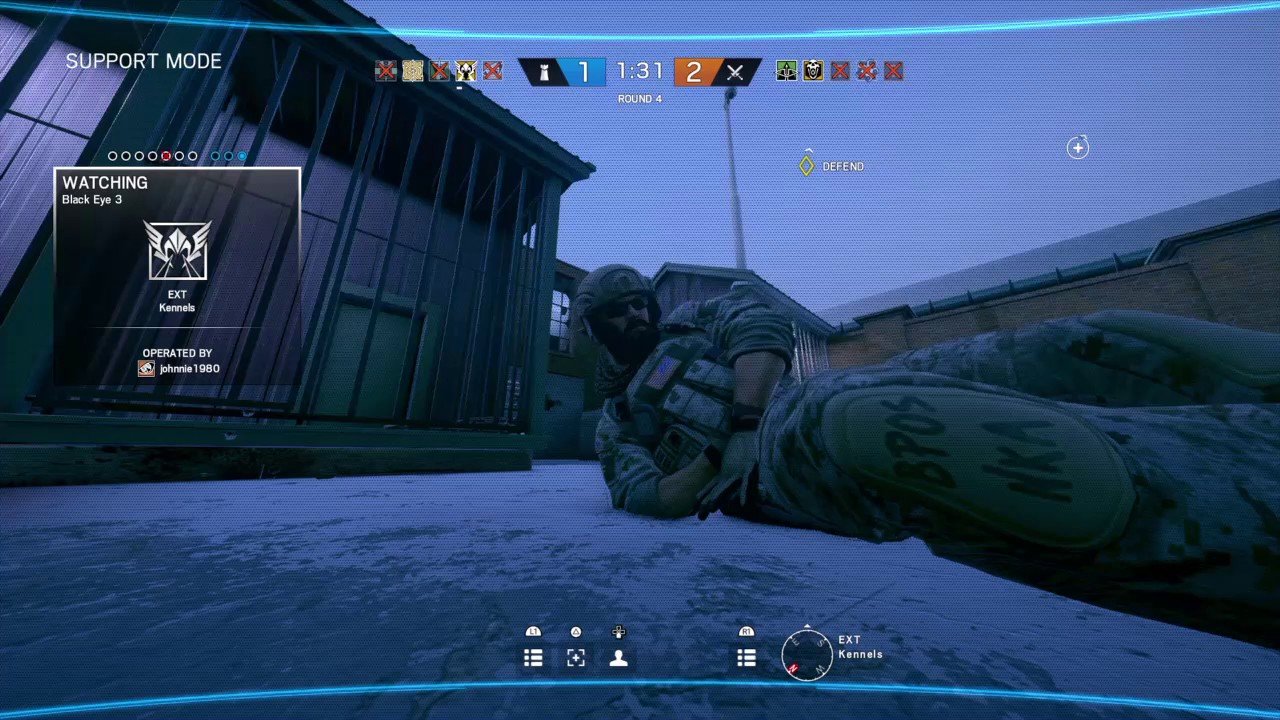 Black eye killcam -- Tom Clancy's Rainbow Six® Siege - YouTube