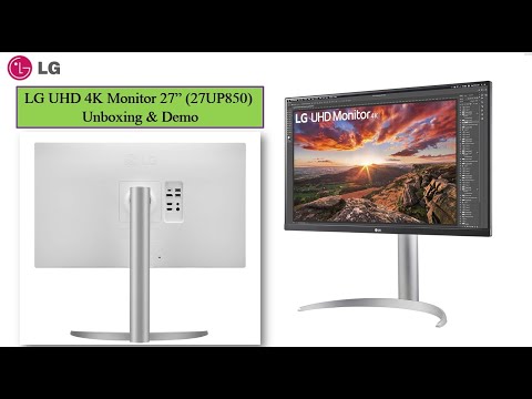 LG UHD 4K Monitor 27\