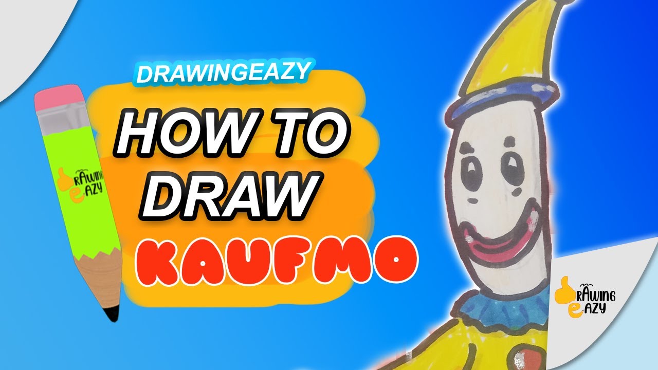 How to Draw Kaufmo The Amazing Digital Circus - YouTube