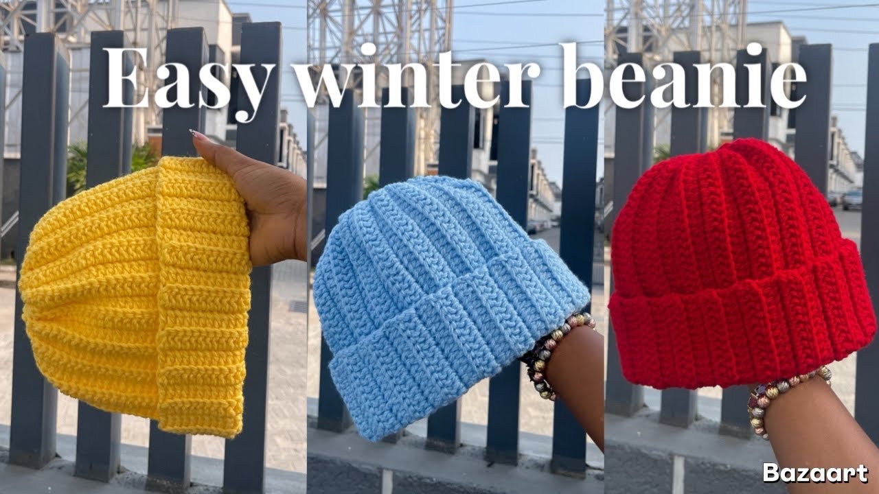 Easiest Beanie You’ll Ever Make – Perfect for Extreme Cold (Beginner ...