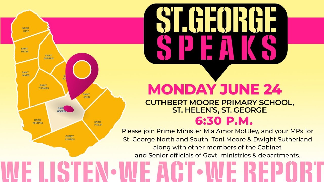 Parish Speaks in St. George at Cuthbert Moore Primary School starting ...