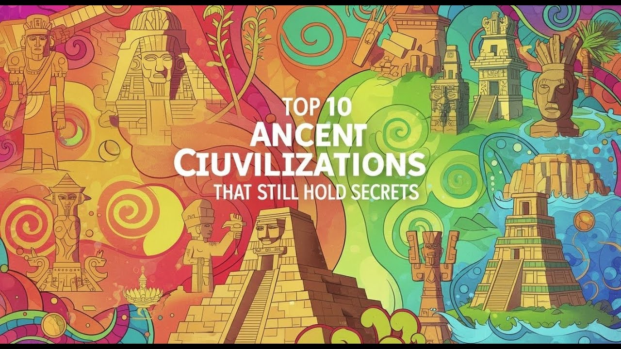 Top 10 Ancient Civilizations That Still Hold Secrets 2D Infographics ...