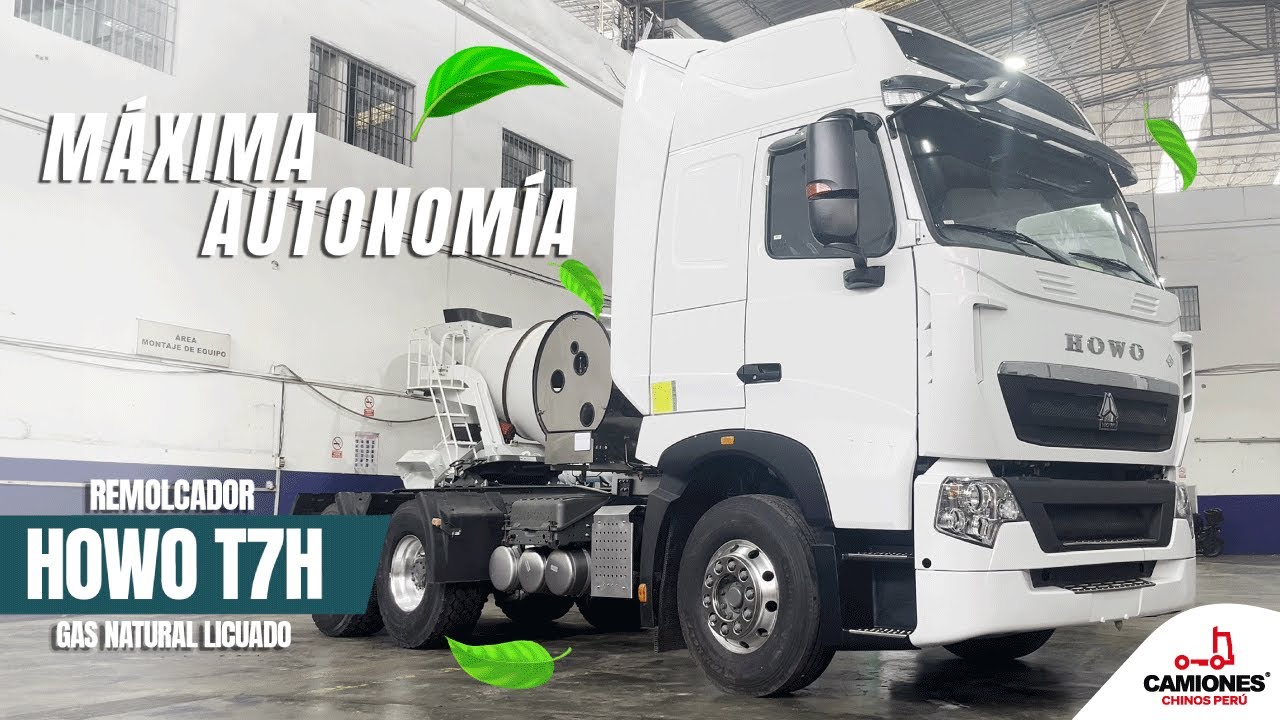 Tracto Howo T7H GNL - 460HP || Máxima autonomía para largas rutas - YouTube