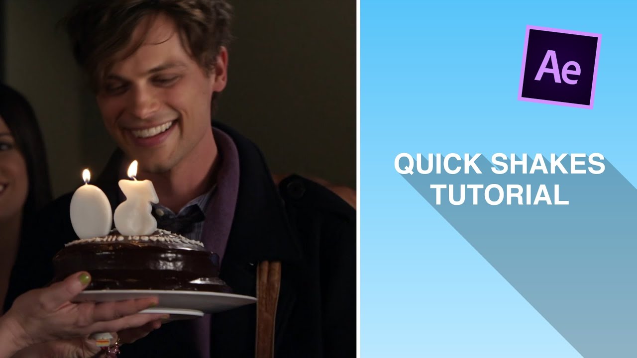 quick shake tutorial + presets | after effects - YouTube