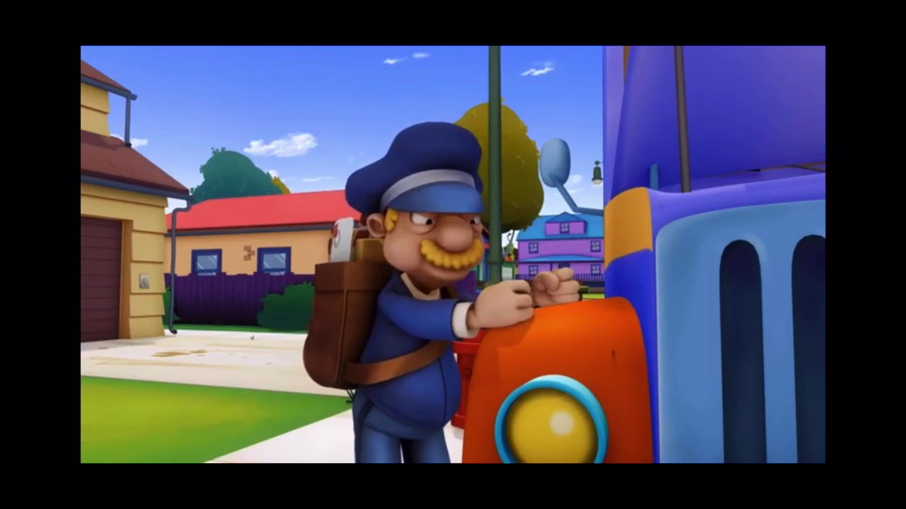 Garfield vs mailman - YouTube