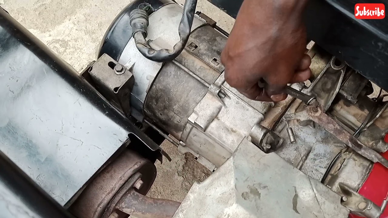 Generator governor race adjustment. (3.8kva/6.5kva) - YouTube