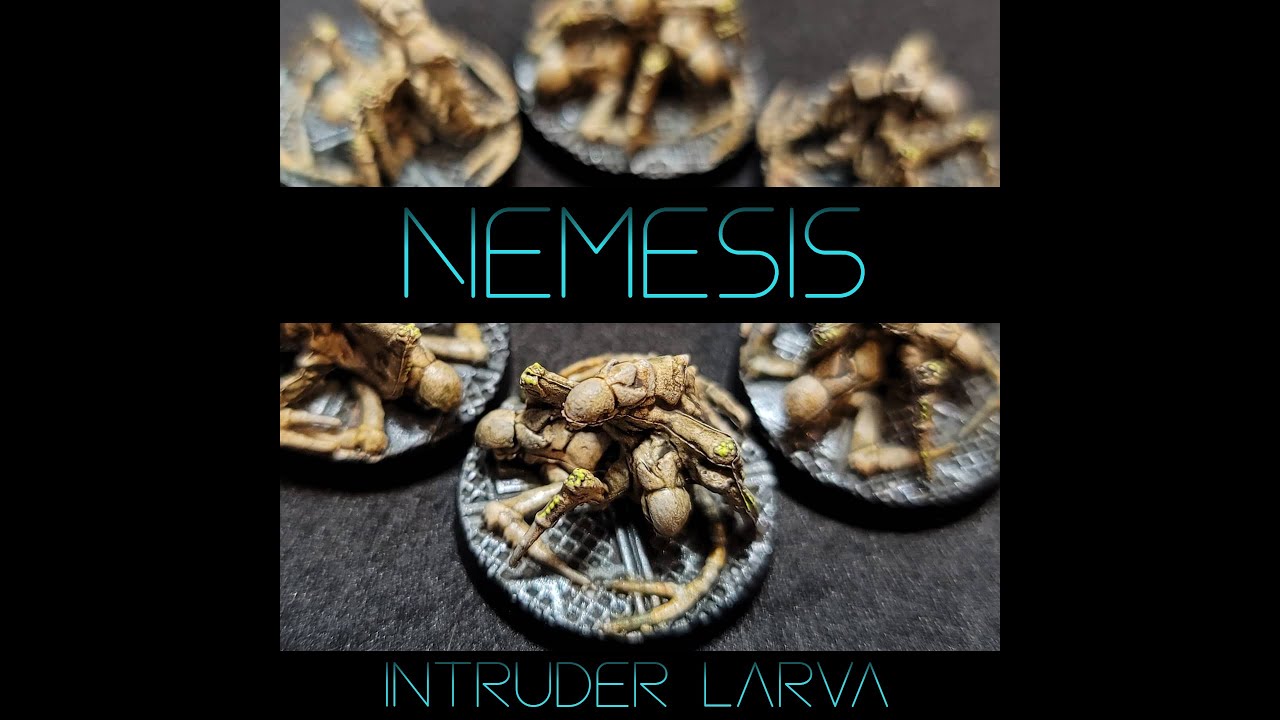 HOW TO PAINT EASY Nemesis Intruder Larva - YouTube