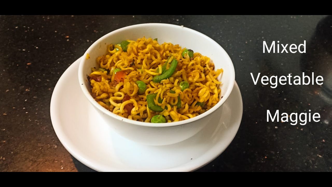 Mixed vegetable Maggi recipe|Easy and tasty maggi | Goelskitchen |आसान ...