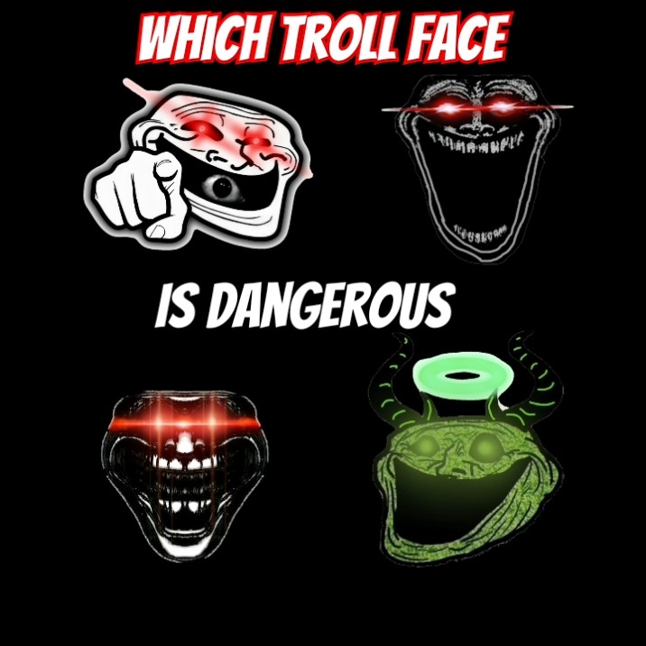 Which Troll Face Meme Is Dangerous #shorts - YouTube