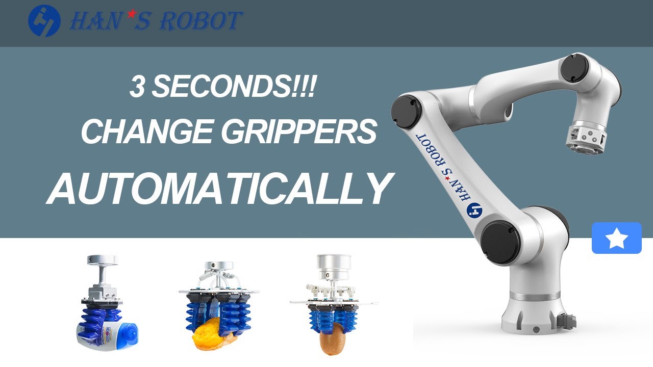 Here's the quickest solution for collaborative robot's grippers ...