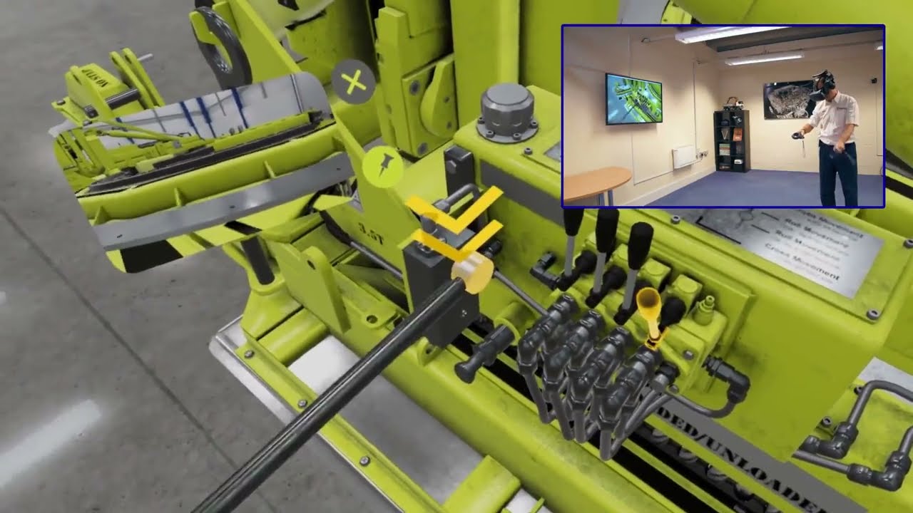 Trent XWB Engine Split Engine Stand: VR Training Solution - YouTube