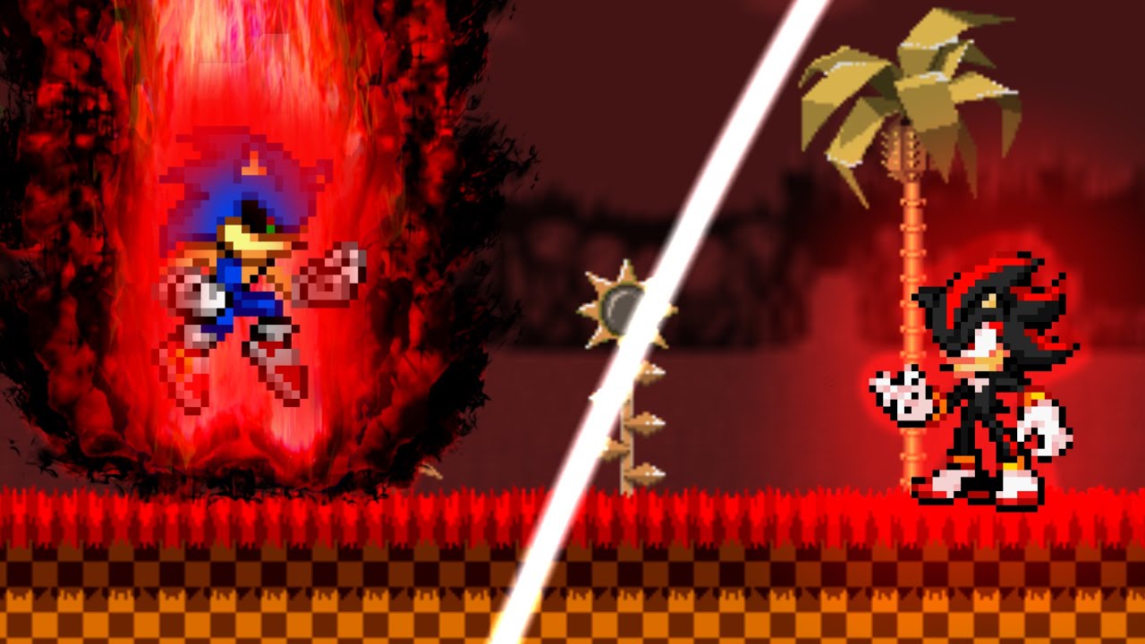 Shadow Vs Sonic.Exe Prologue - YouTube