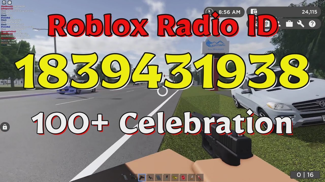 Celebration Roblox Radio Codes/IDs - YouTube