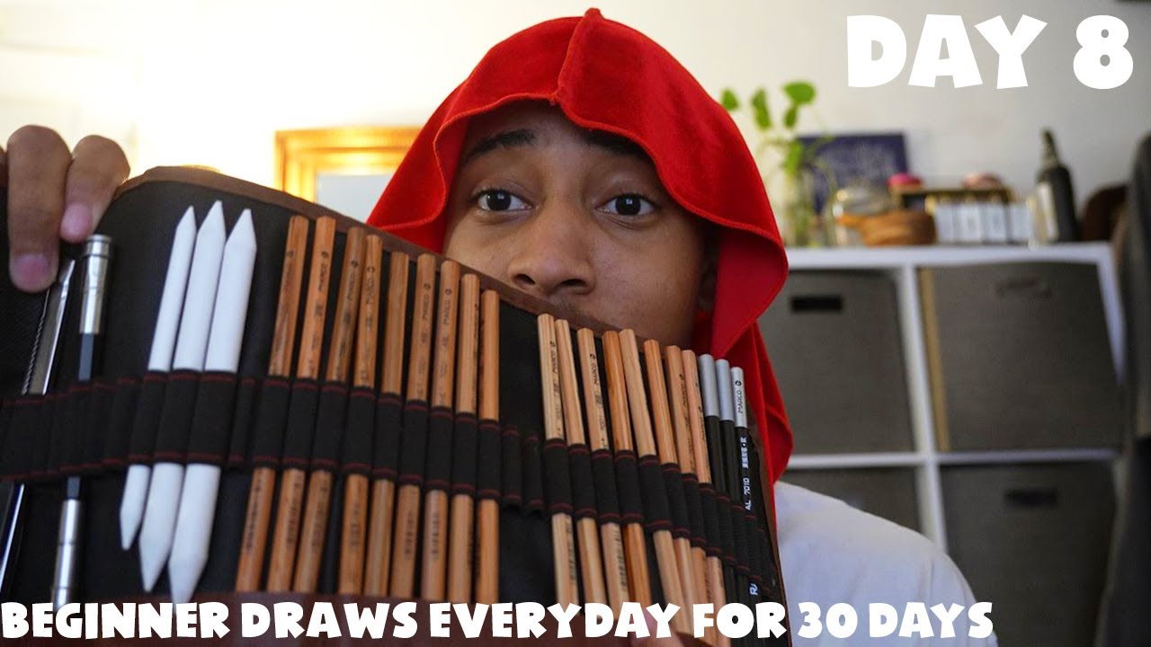 BEGINNER DRAWS EVERYDAY FOR 30 DAYS | DAY 8 - YouTube
