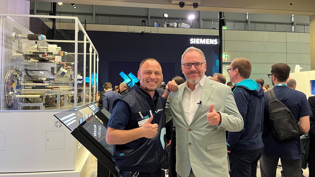 Siemens Hannover fair 2023 - Interview with Tom Einar Jensen - CEO of ...