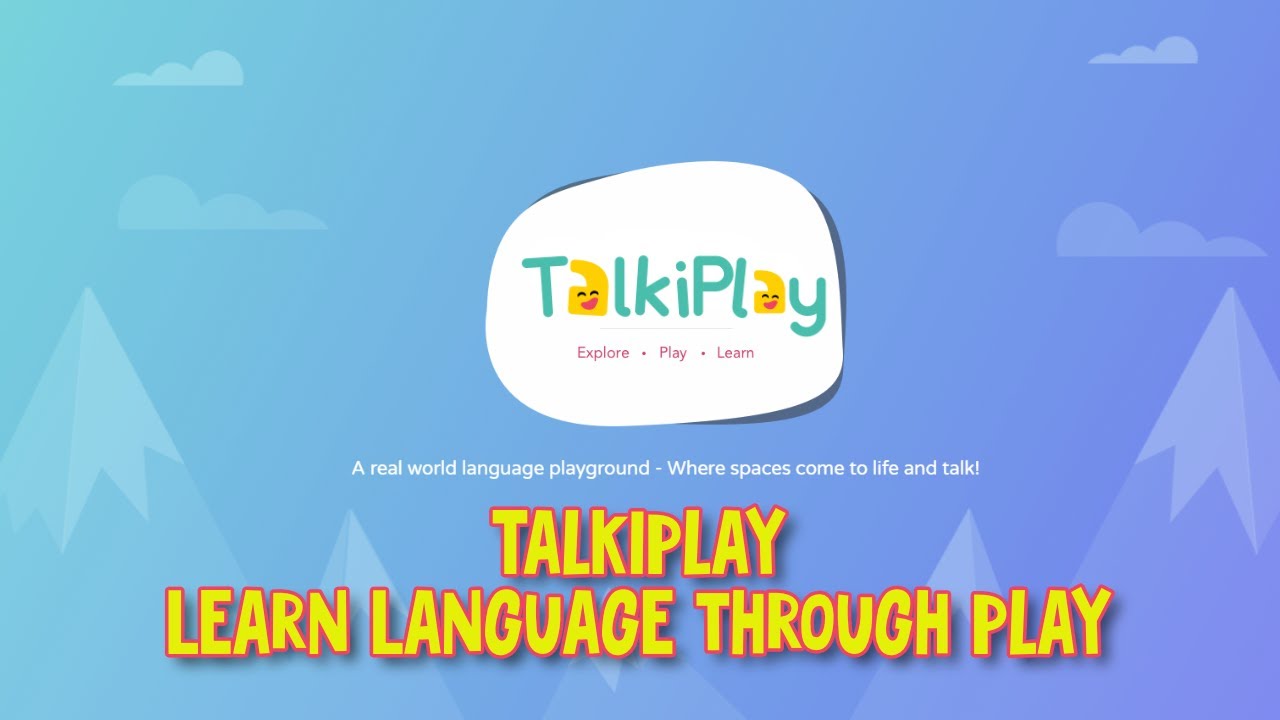 TalkiPlay- Learn Language Through Play - YouTube