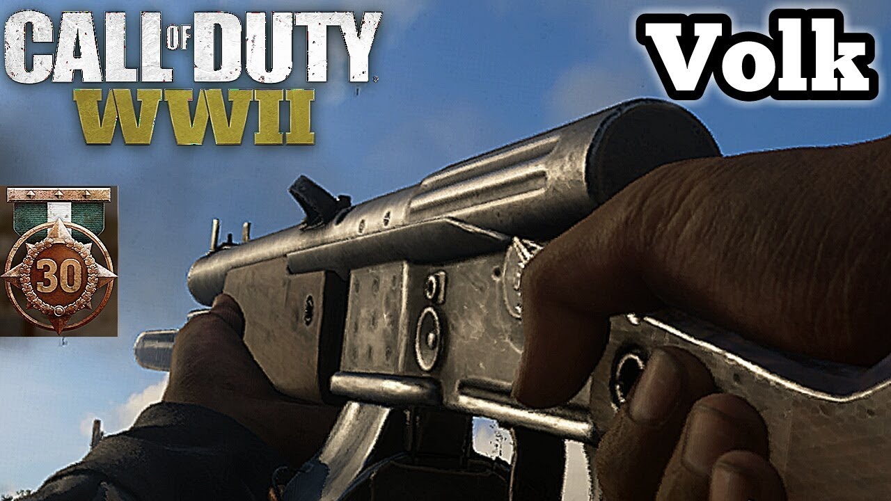 Call of Duty: WW2 | *NEW* VOLKSSTRURMGEWEHR Best Gun In COD WW2 | New ...