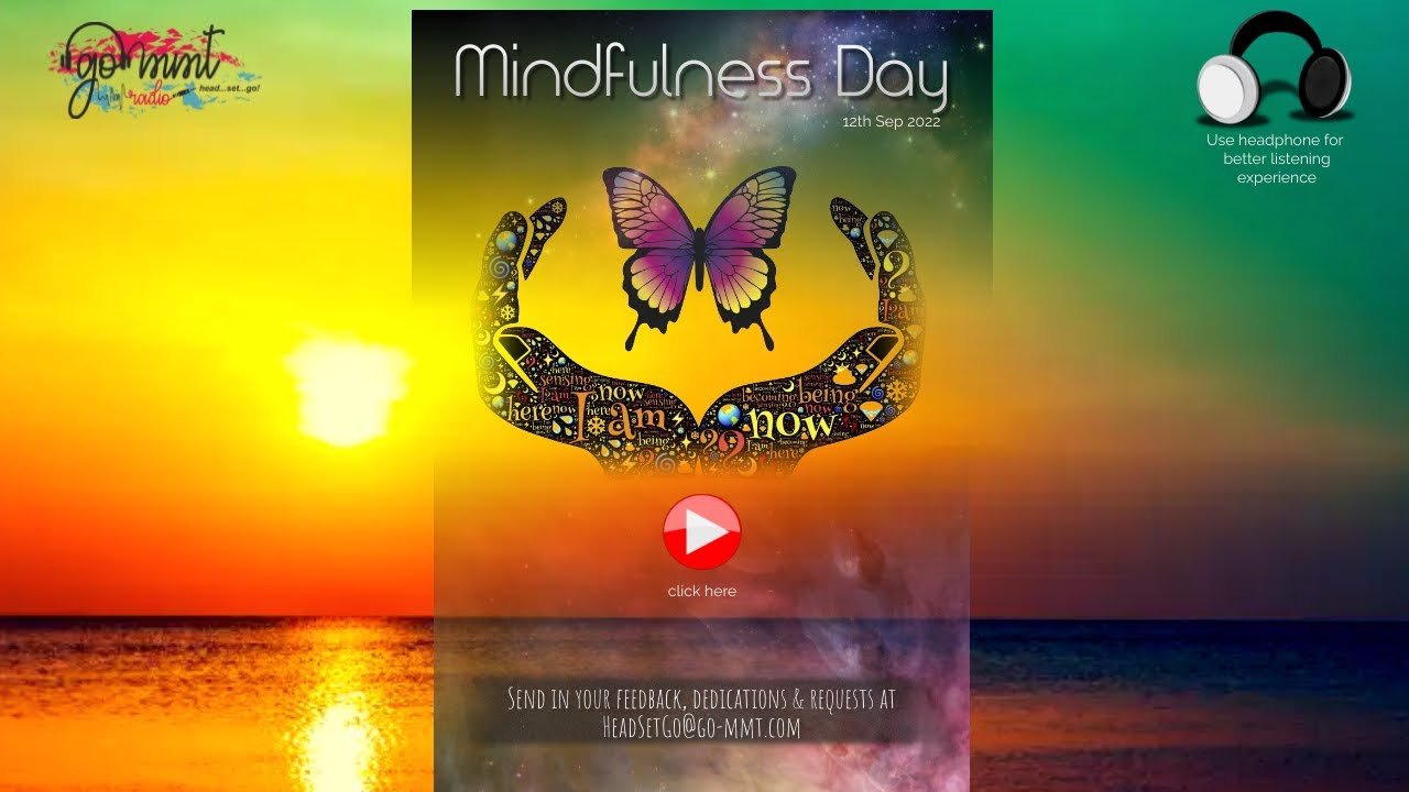 Celebrating Mindfulness Day at GO-MMT Radio | Tune in now#gommt # ...