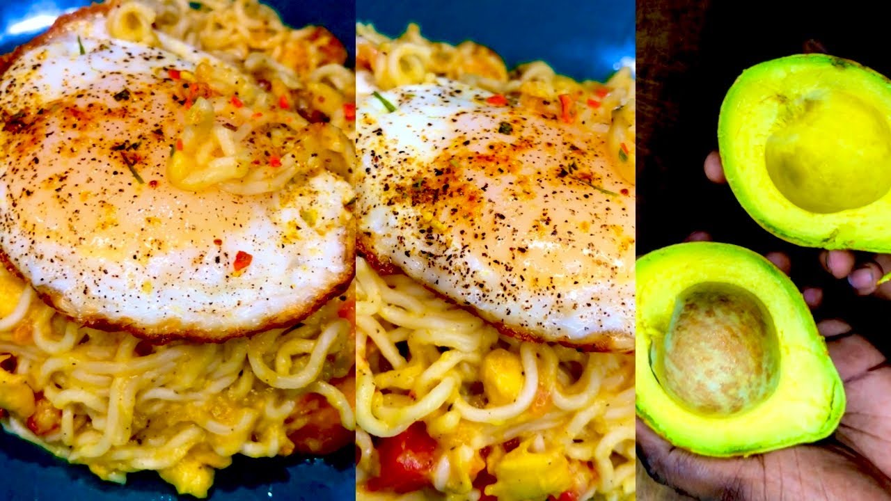 avocado maggi recipe | side dishes - YouTube