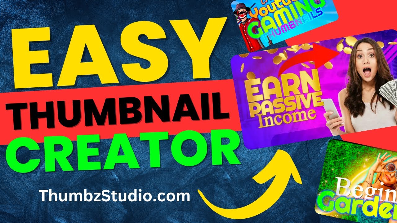 Easy Marketing YouTube Thumbnail Creator Tool for YouTube Thumbnails ...