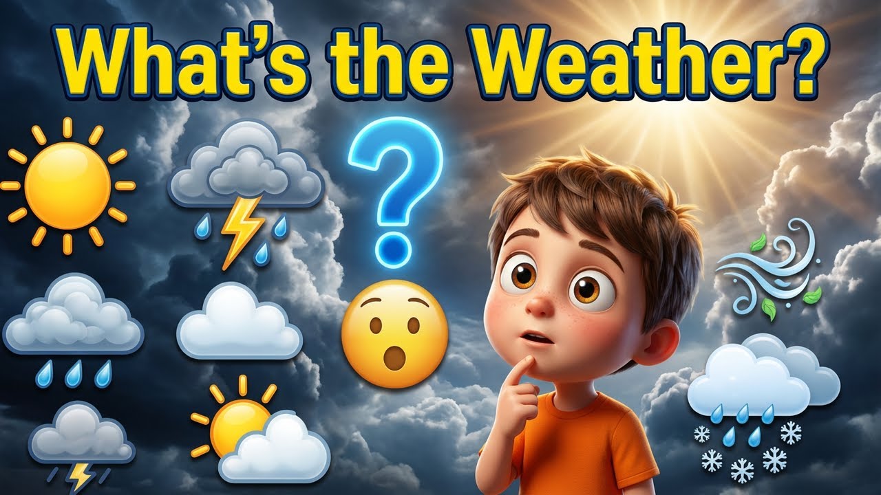 Name That Weather Symbol | Fun Learning Quiz! - YouTube
