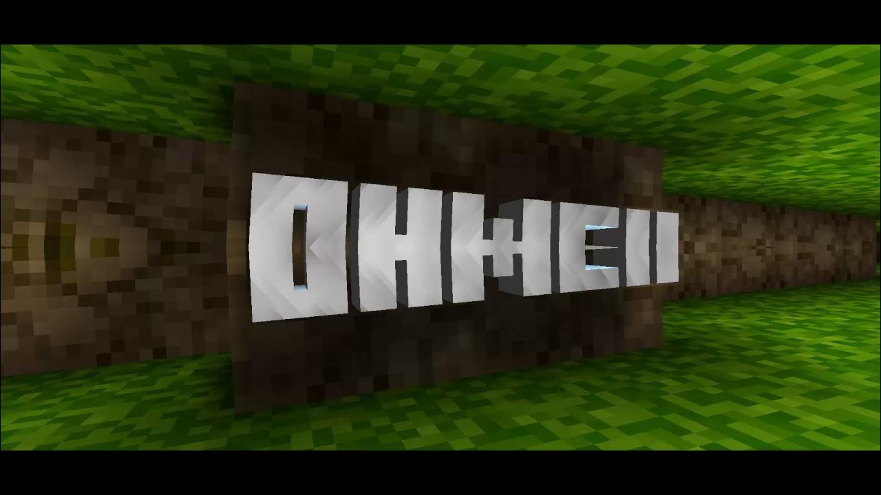 Minha Nova Intro de Minecraft - YouTube