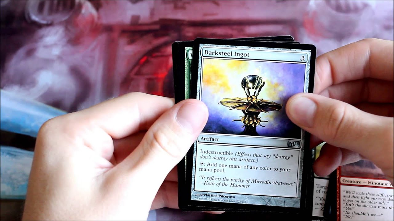 Magic the Gathering 2014 Core Set Booster Pack Opening #4 - YouTube