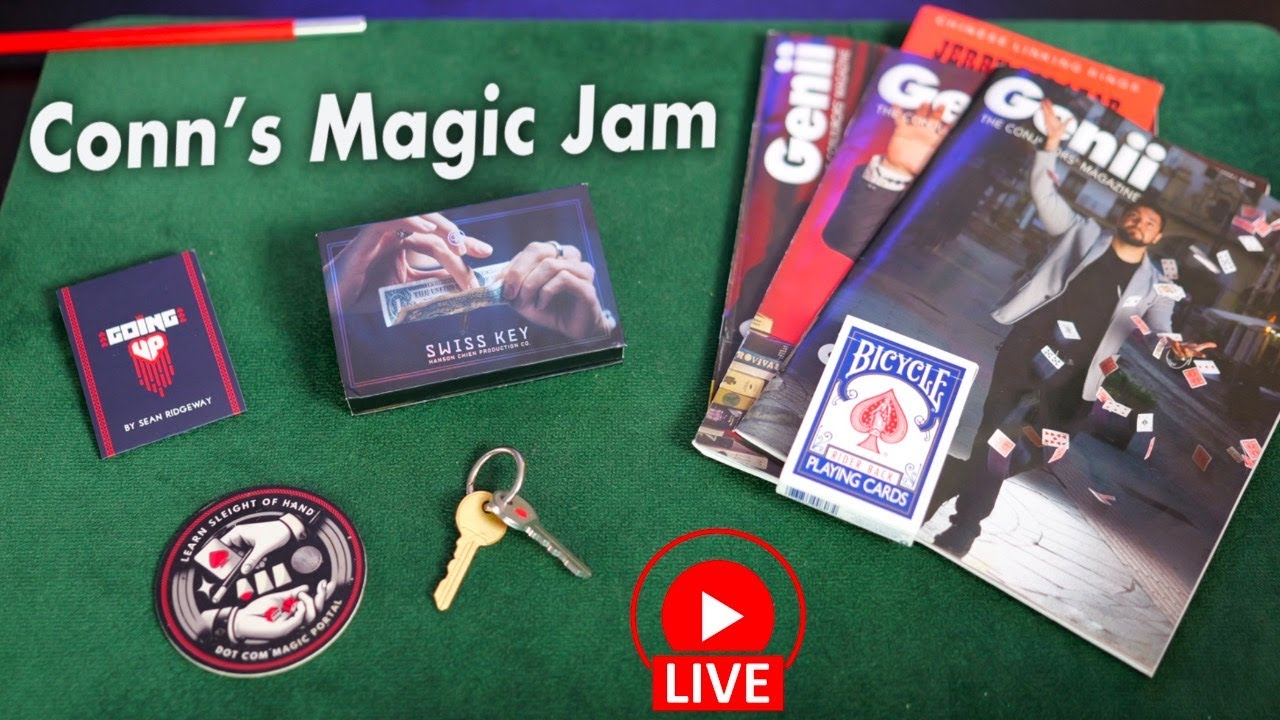Magic Jam LIVE! Swiss Key, Genii, Marlo's Flexible Switch Out, Magicana ...