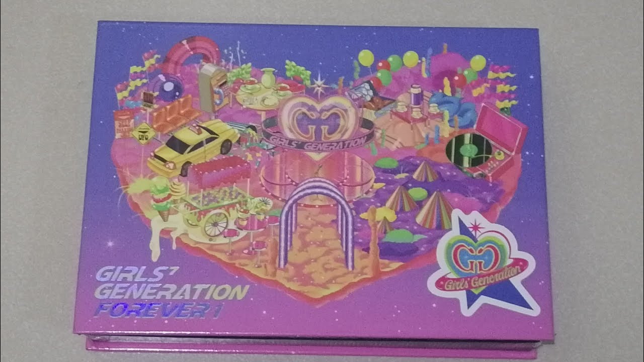 Unboxing Girls Generation 7th Album Forever 1 (Deluxe Ver.) - YouTube