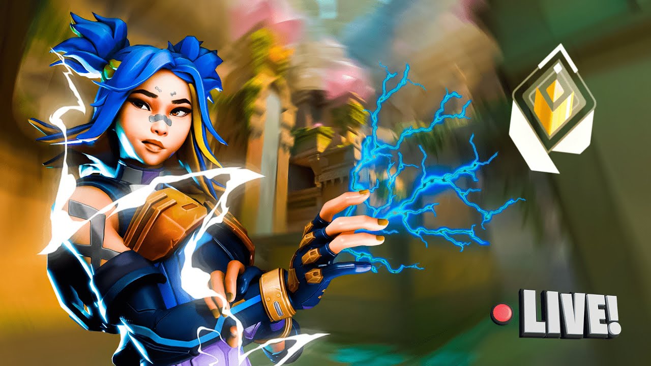 🔴VALORANT LIVE | NEON TO RADIANT !GIVEAWAY - YouTube