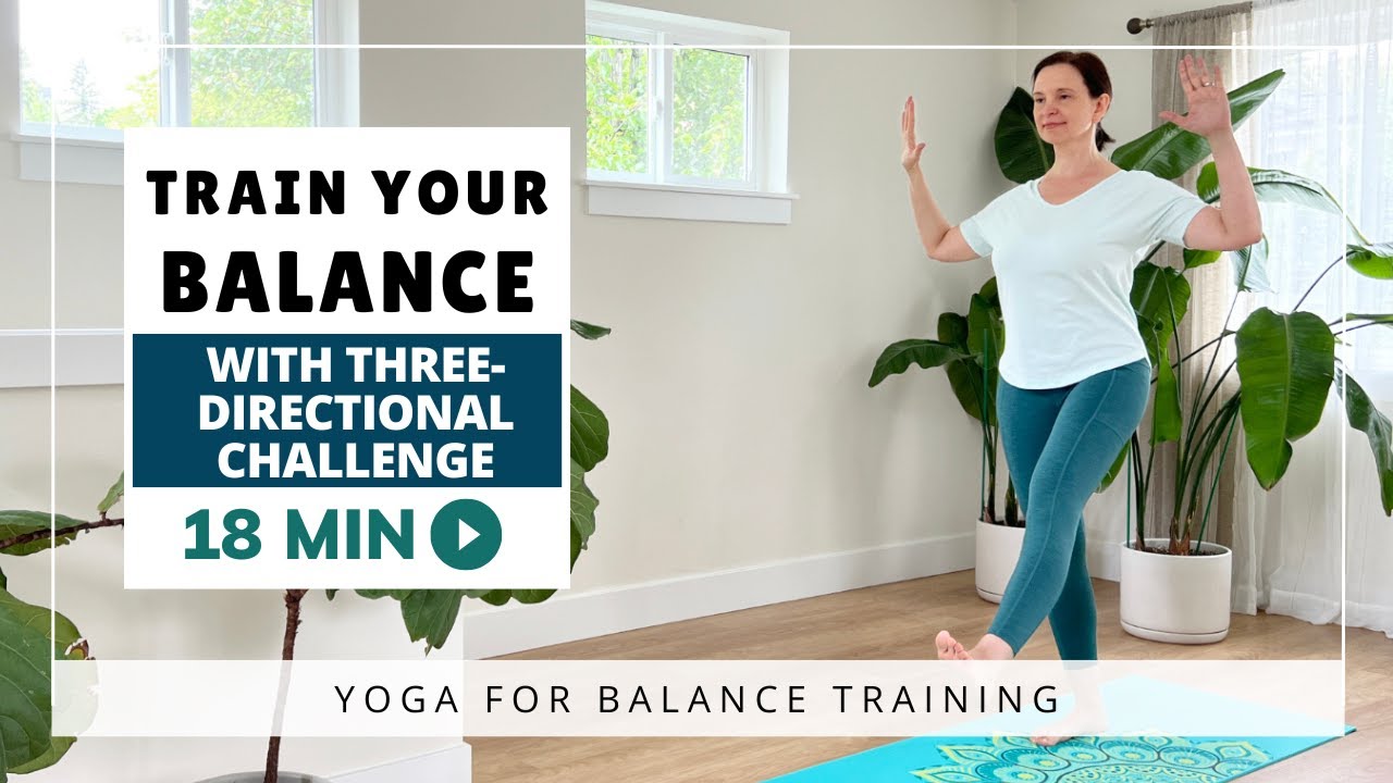 Train your balance with three-directional challenge - YouTube