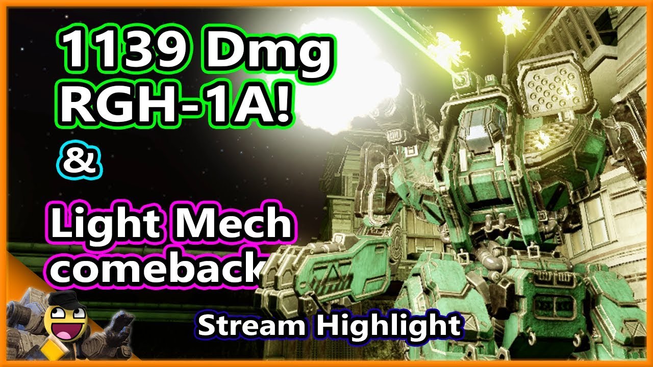 1139 Damage MRM Roughneck & Light Mech Comeback! : Mechwarrior Online ...