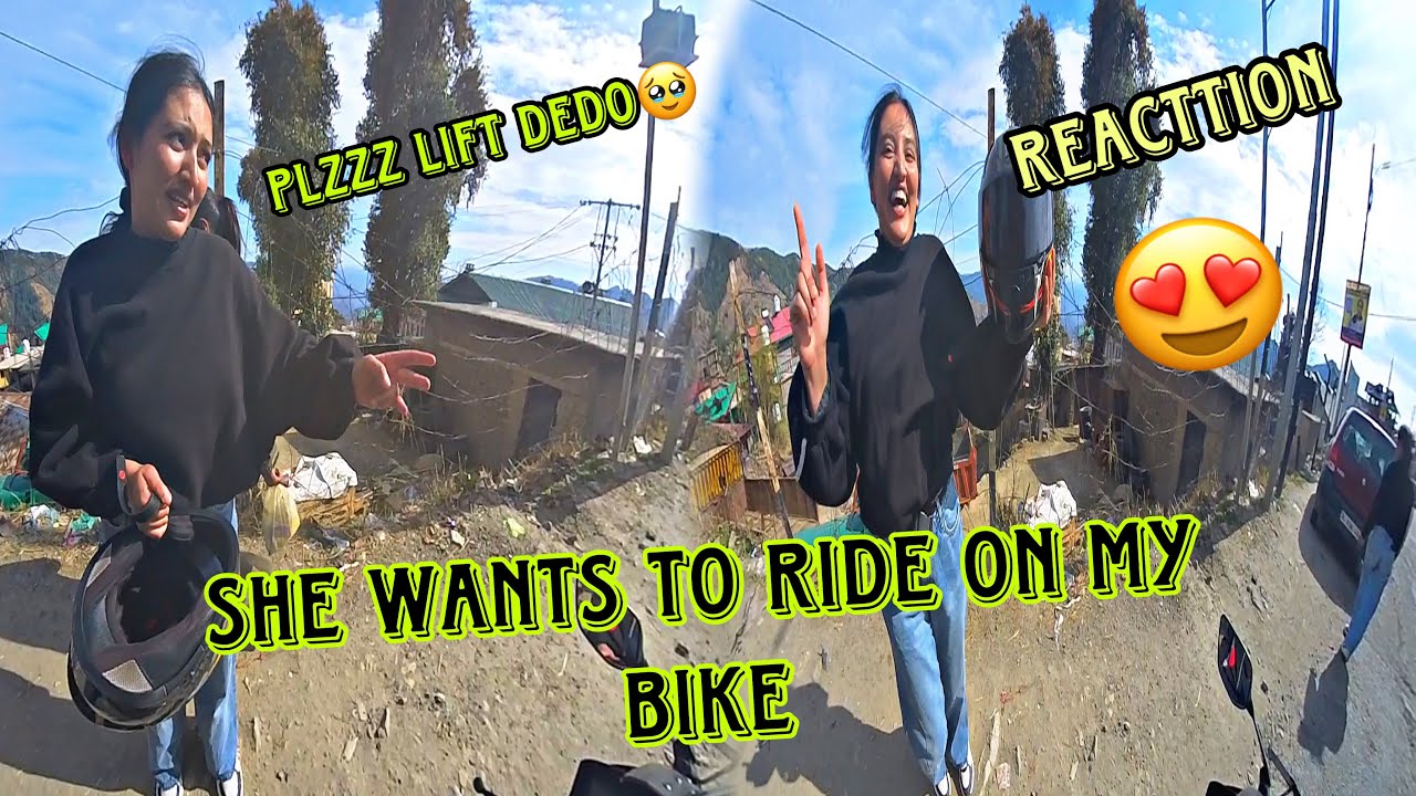 She wants to ride with me 💕 ll Finally back to shimla - YouTube