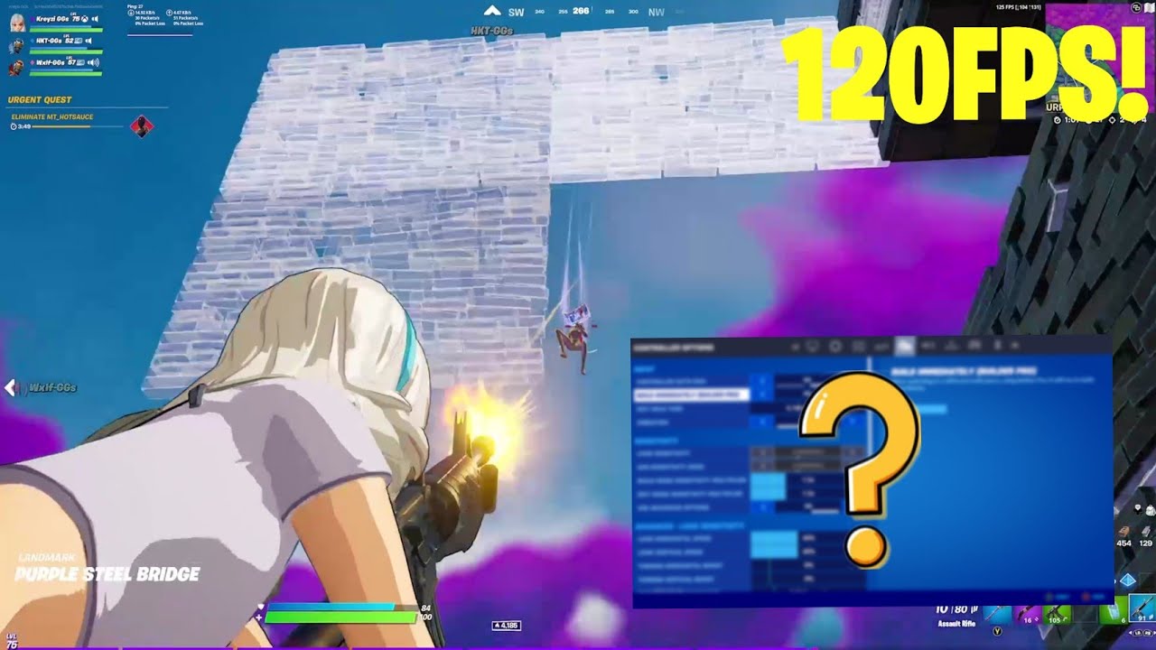 The BEST *120 FPS* Settings for Xbox Series X / S and PS5 - YouTube