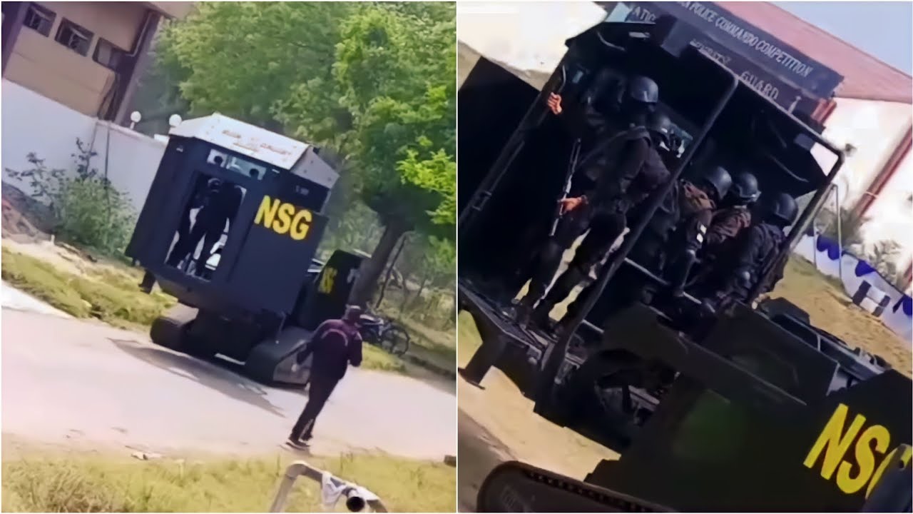 THE ROOK Armoured Critical Incident Vehicle of NSG Black Cats - YouTube
