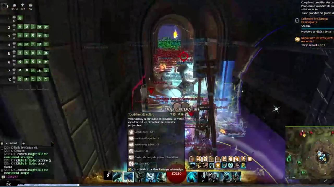 Guild Wars 2 jolie mouve Tp Augury Rock French MCM WVW - YouTube