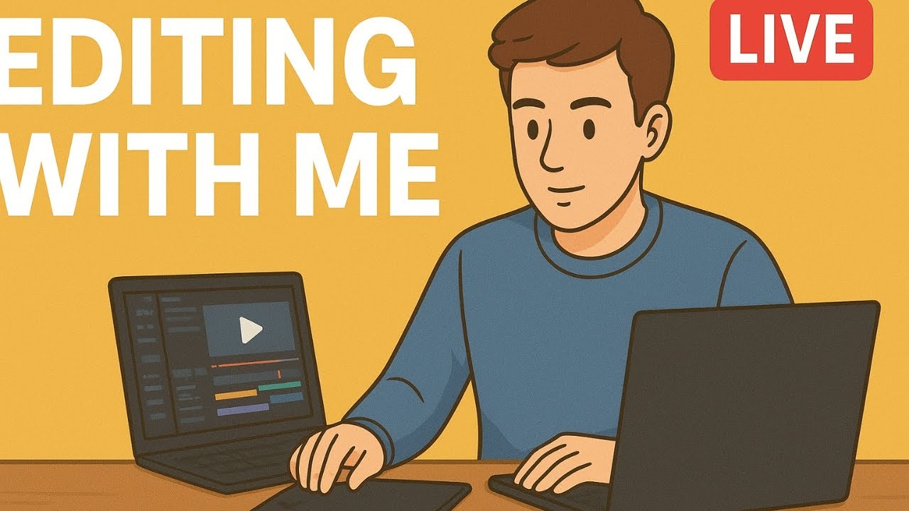 Editing With Me – Learning & Practicing Video Editing Live - YouTube