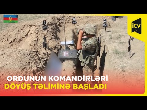 Hərbi hissələrdə həyəcan siqnalı verildi, komandirlər döyüş təliminə başladı