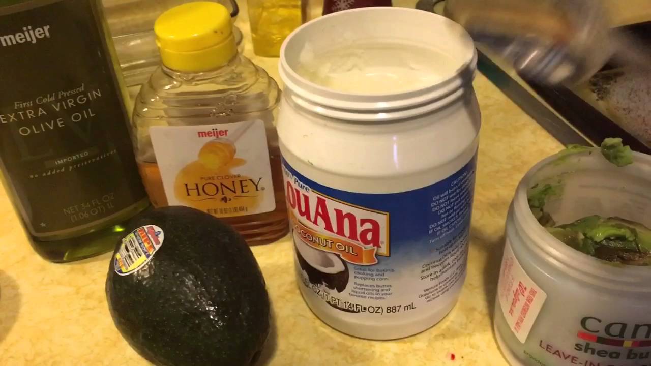 DIY Avocado Deep Conditioner - YouTube